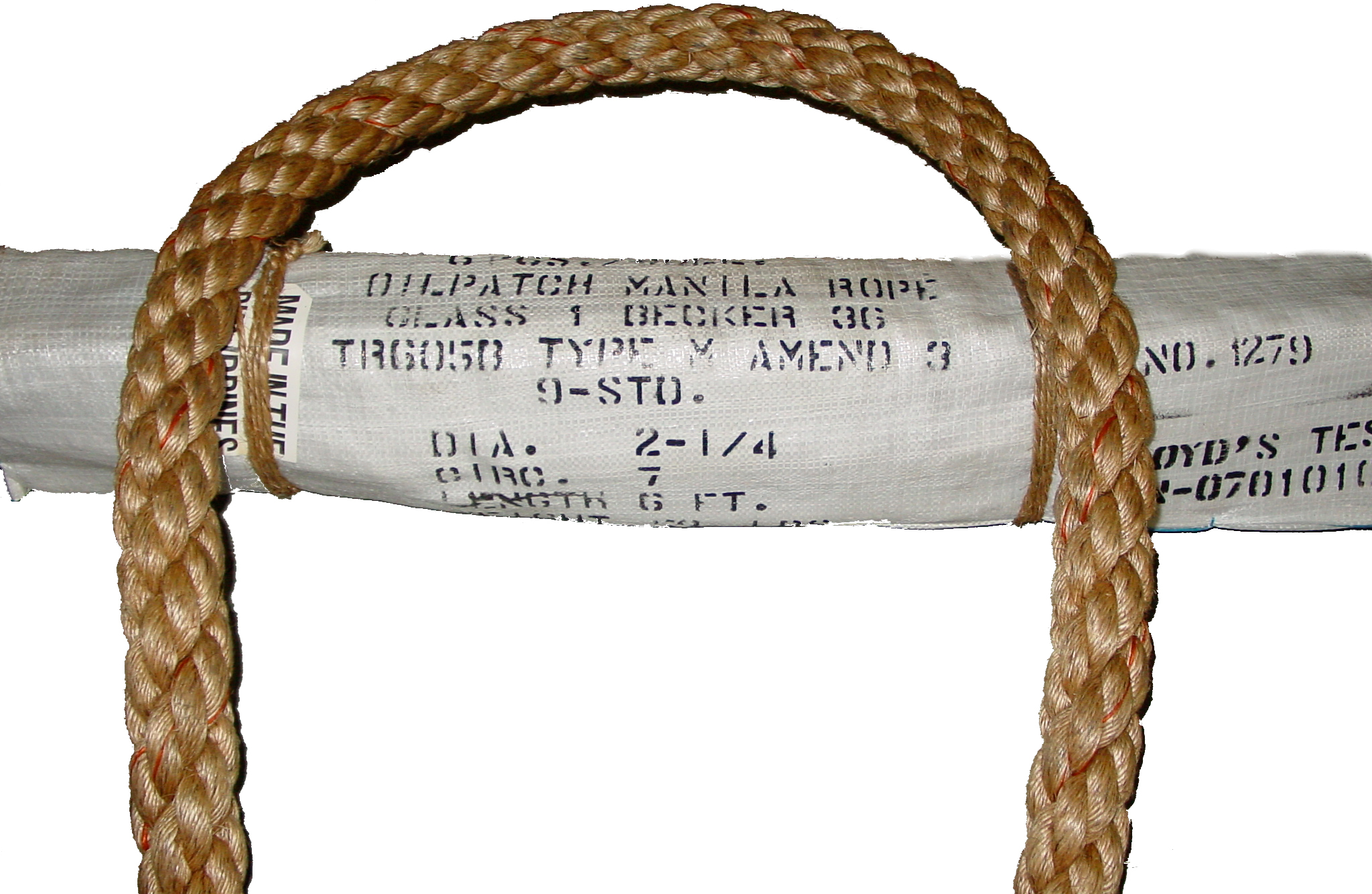 Roughneck Supply Product Line OILPATCH MANILA ROPE Roughneck Supply Product Line OILPATCH MANILA ROPE